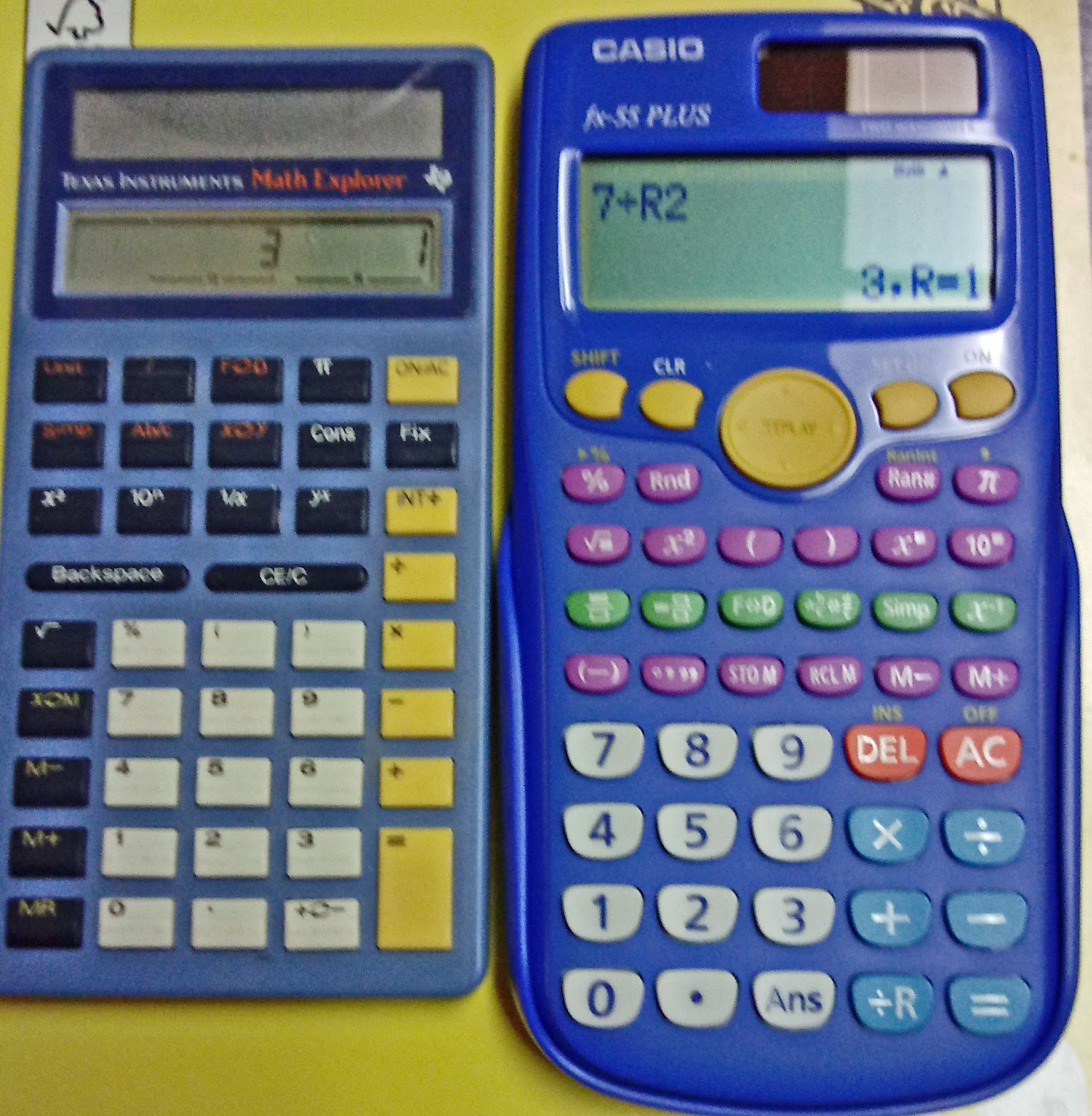Eddie's Math and Calculator Blog: Review: Casio fx-55 Plus