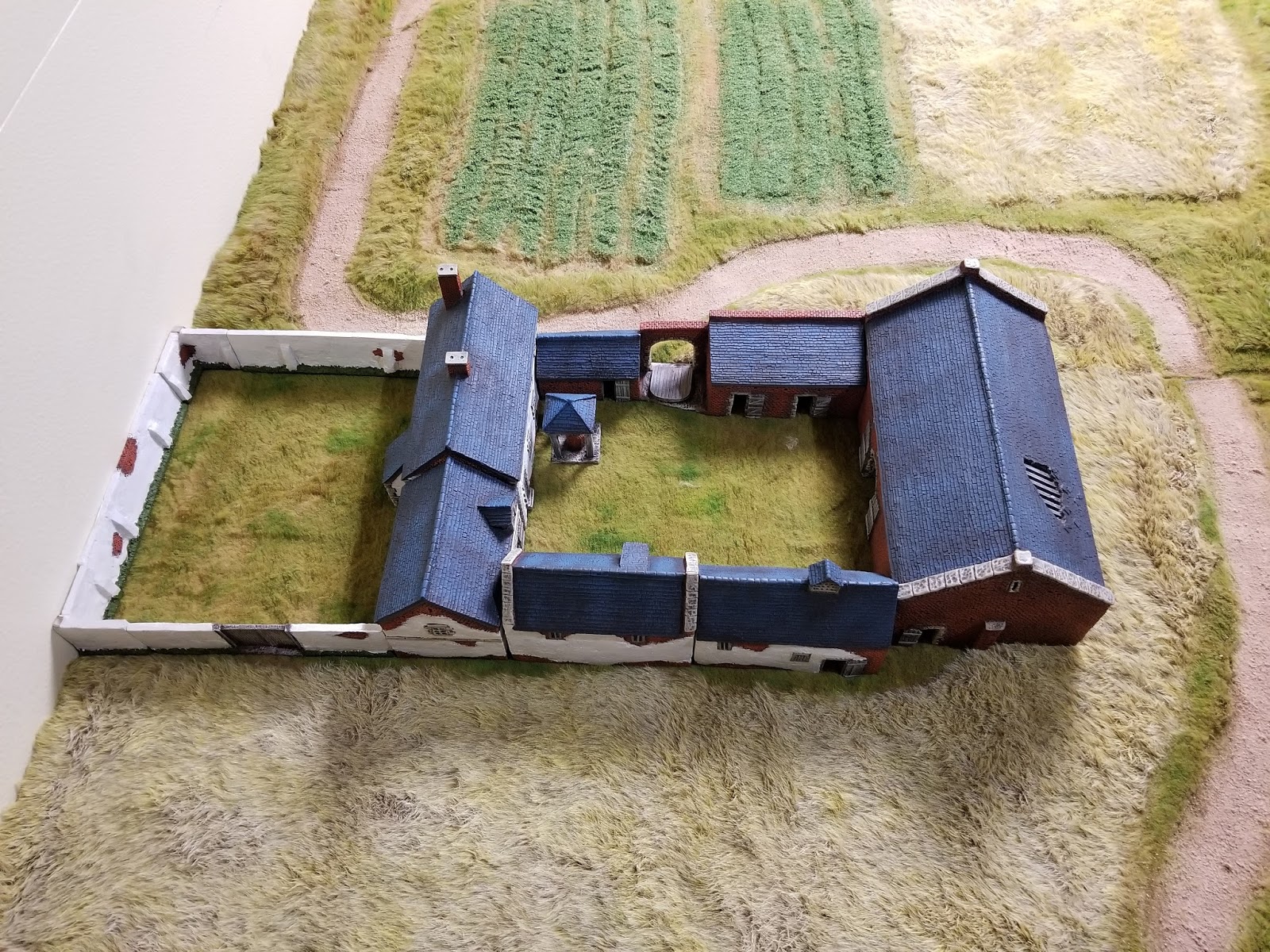 Jay's Wargaming Madness: Waterloo Project Update - Mats, Buildings and ...