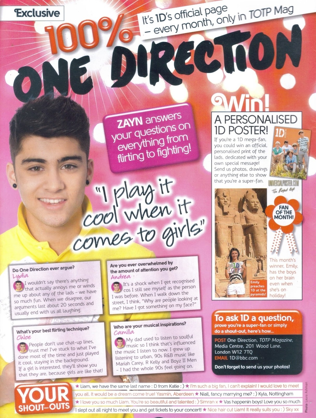 Jonas| Direction| News: Scans: One Direction en Top Of The Pops