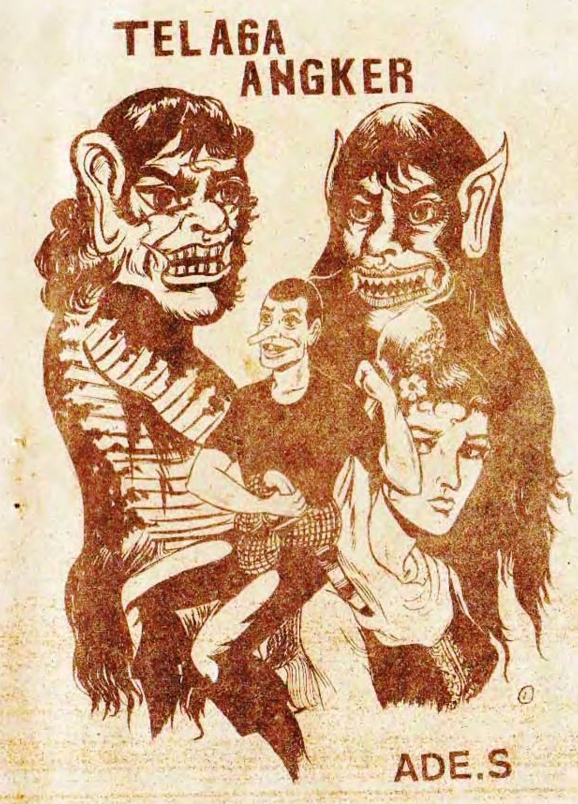 TELAGA ANGKER - Baca Komik Online Petruk Gareng Karya Tatang S - Komik ...