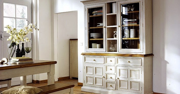 Sektorový biely nábytok vo vidieckom štýle | Štýly bývania