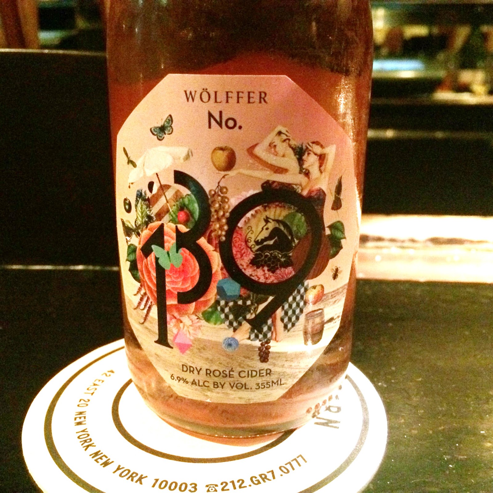 Along Came a Cider: Cider Review: Wolffer Cider's No. 139 Dry Rosé Cider