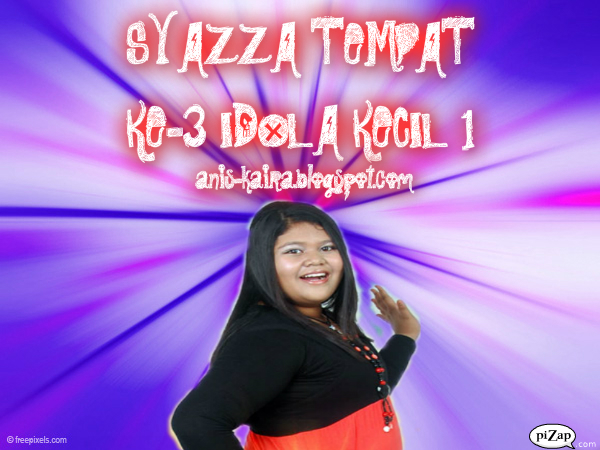 Idola Kecil: Biodata Syaza