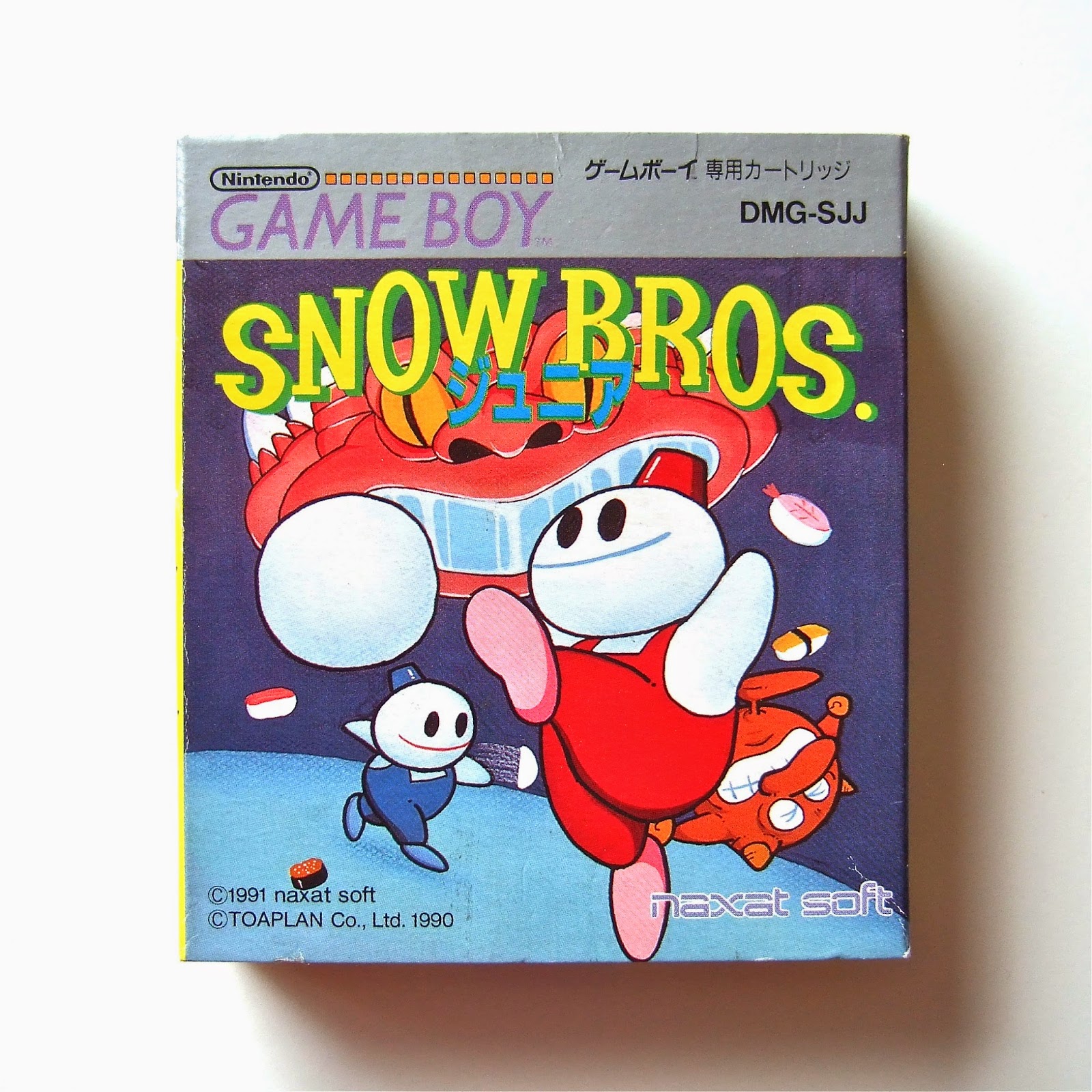 The Gay Gamer: 'Tis the season for Snow Bros. Jr. (GameBoy)