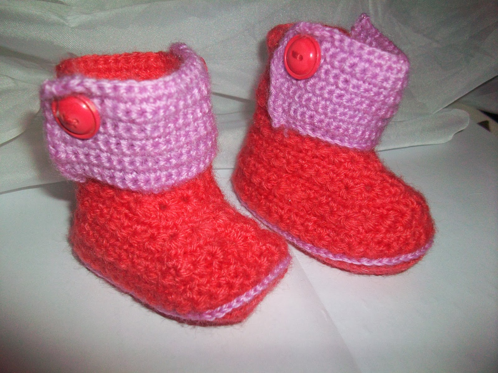 Creartte: BOTITAS A CROCHET!!!