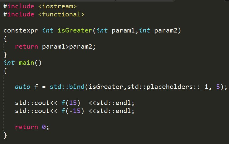 std::bind function adaptor (std::bind fonksiyon uyumlandırıcısı) - 1 ~ C++ Learning Tutorials