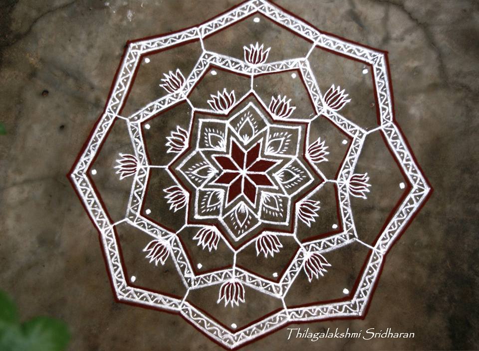 Kolam Designs for Margazhi Month