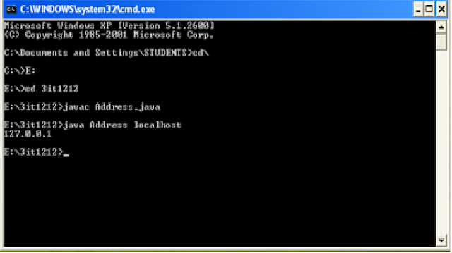SWAPNA MEDIKONDA: a java program to prompt the user for a hostname and then looks up the IP ...