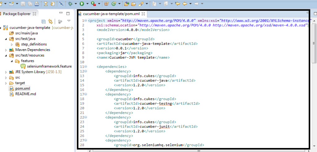 Shasta Digital Technologies First Cucumber Jvm Project