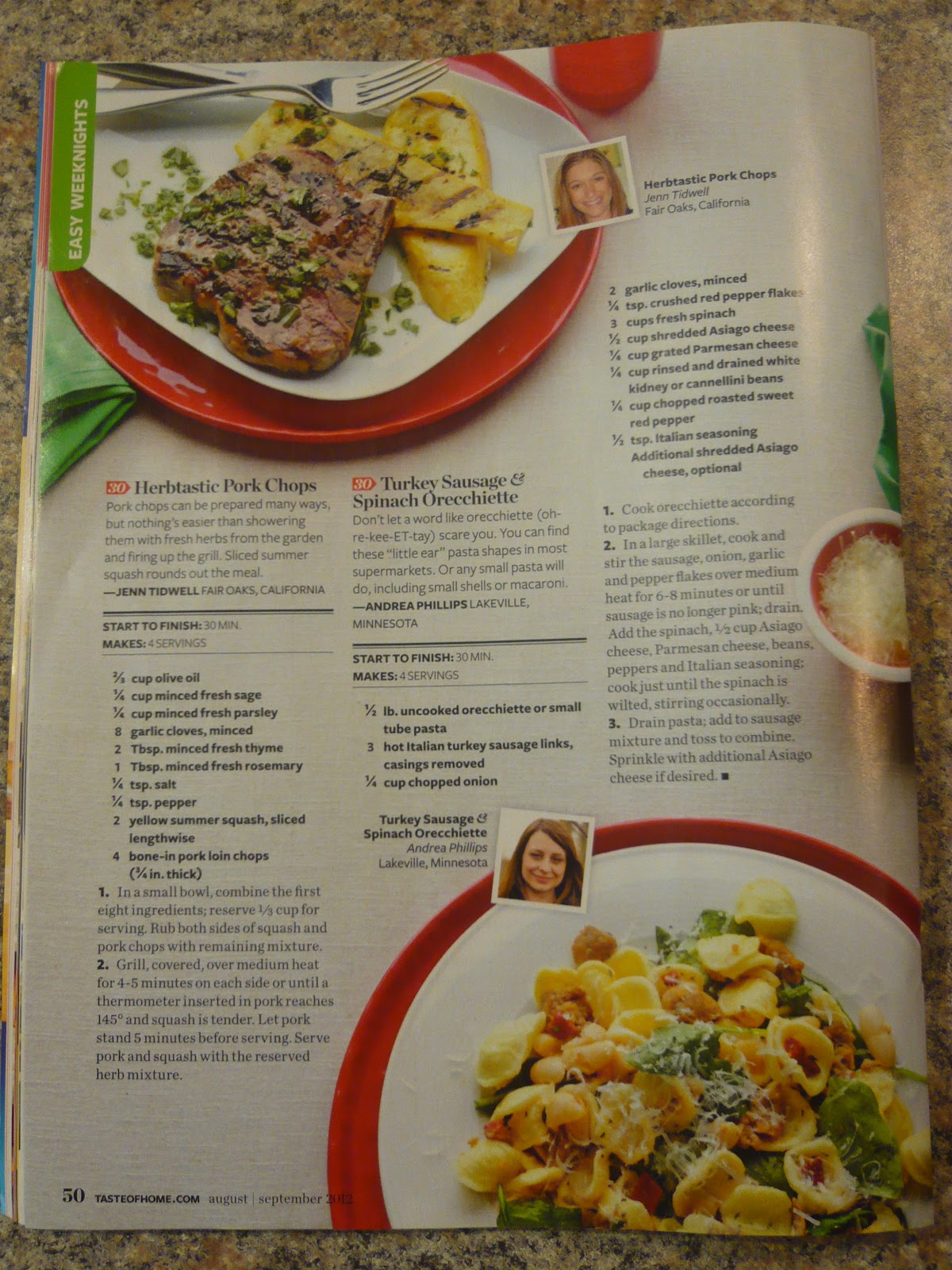 My Kitchen Kreations To You: My Published/Winning Recipes