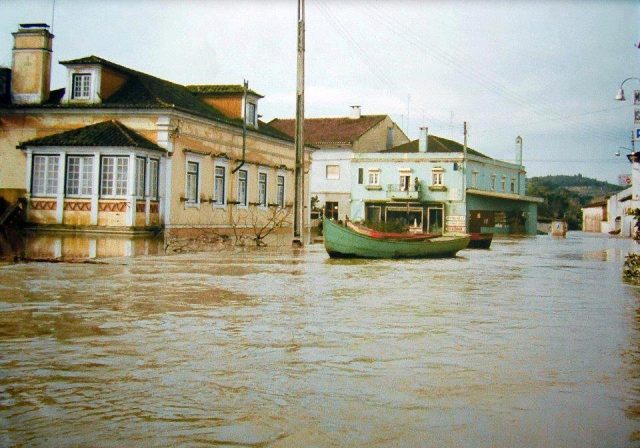 Abrantes, ontem : Cheias