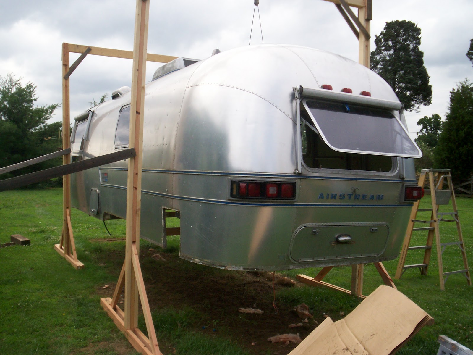 1975 Airstream overlander restoration