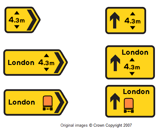 Signage improvements: Diversion and advisory routes | glob on someday