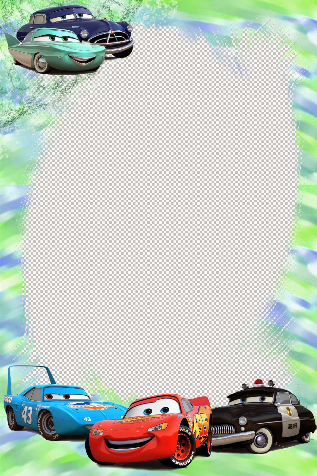 Cars: Free Printable Photo Frames. - Oh My Fiesta! in english