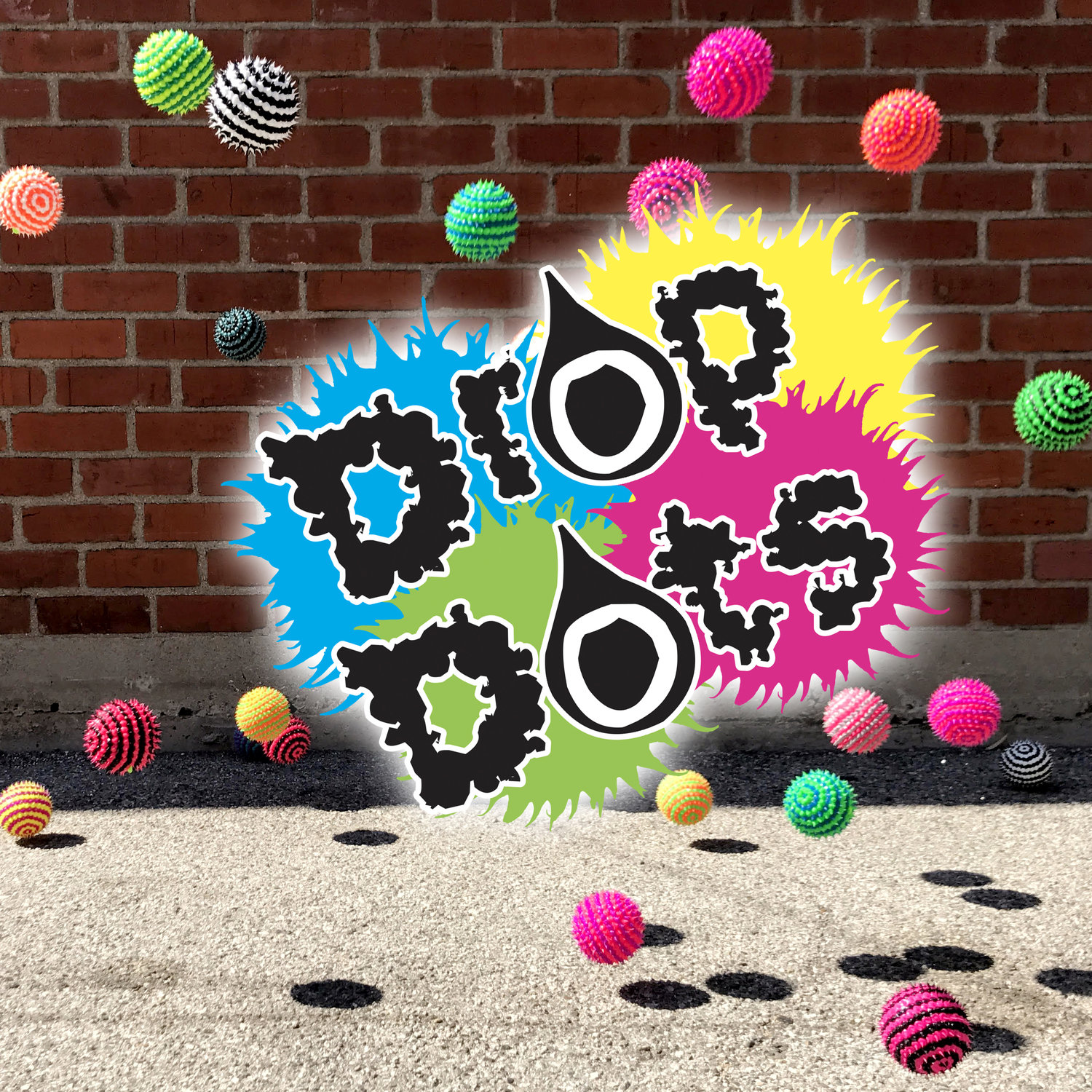 Drop Dots Colorfully Textured Spiky Bounce Balls Are Designed For ...