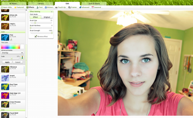 Live. Love. Craft.: Tutorial - How to Edit Faces Using Picnik