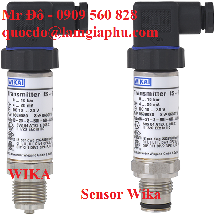 Nhà phân phối các thiết bị công nghiệp: Đại lý phân phối cảm biến WIKA ...
