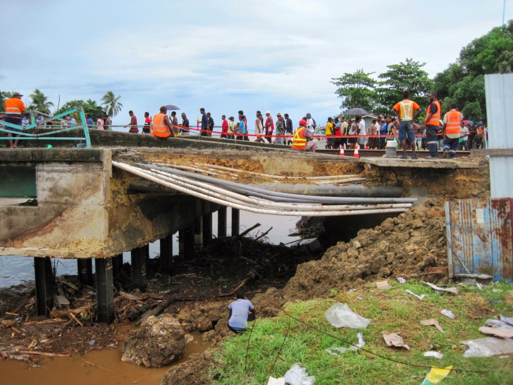 She'll be right.: Flash flooding in Honiara