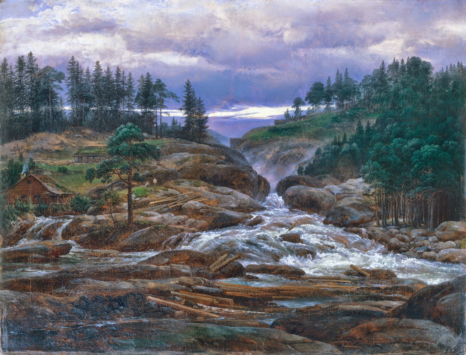 Johan Christian Dahl | Romantic painter | Tutt'Art@ | Pittura ...