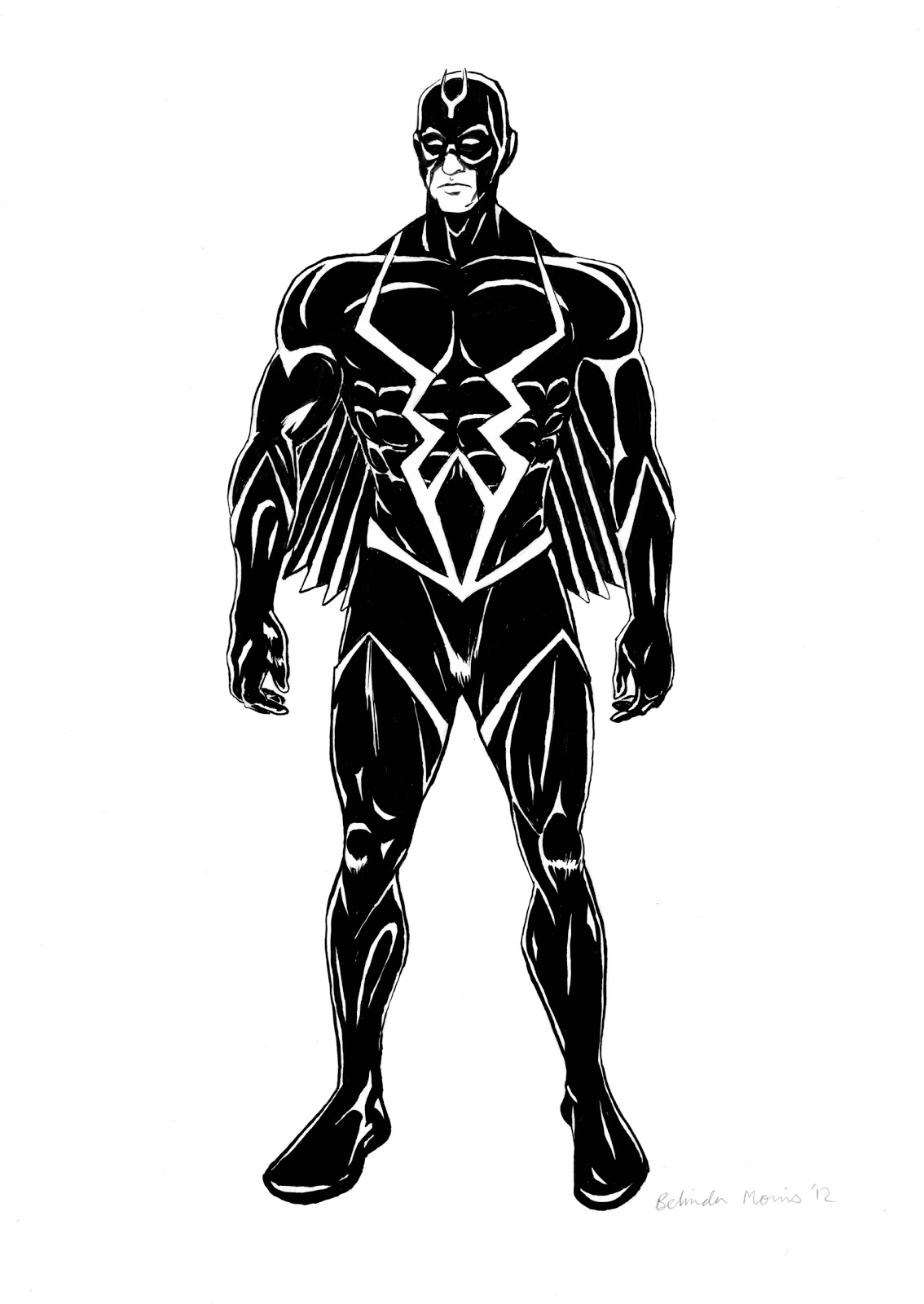 Bel Illustrate!: Two New Marvel Paintings - Black Bolt and the Dazzler