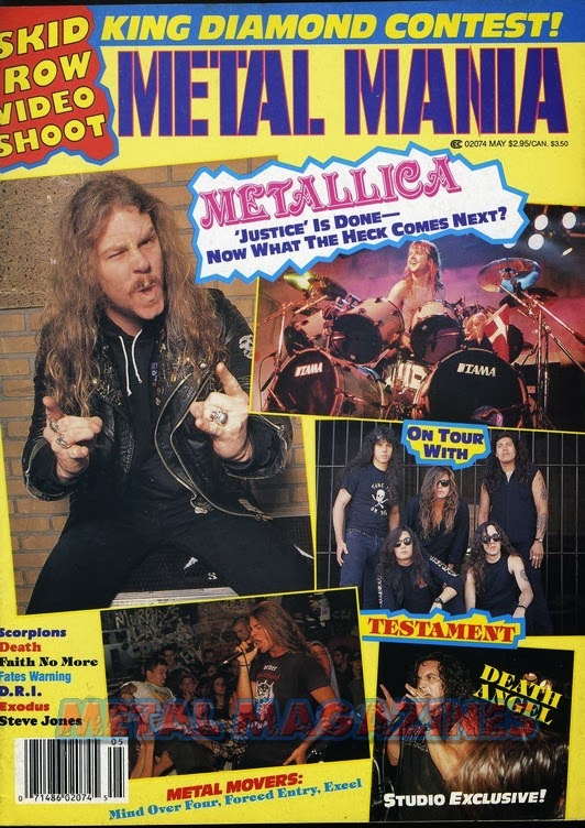 METAL MAGAZINES: METAL MANIA (USA)
