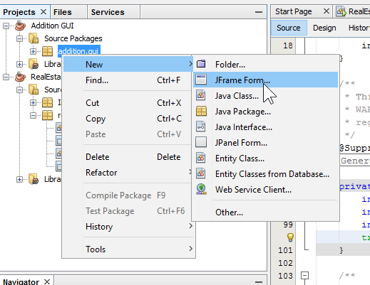 Addition/Multiplication of two integer numbers in Java using Graphical User Interface (GUI ...