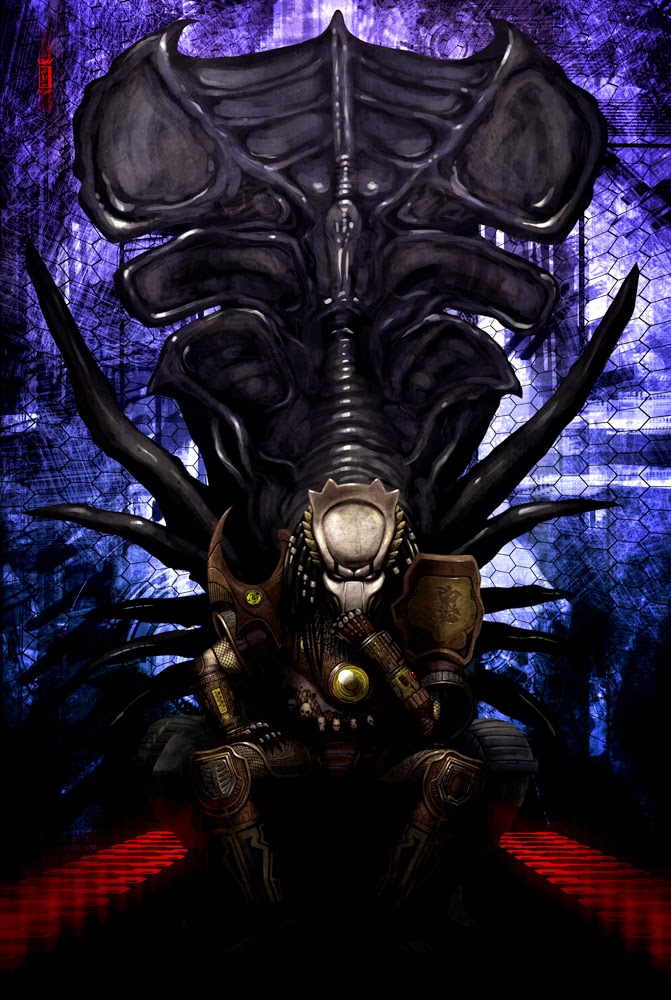 AKIWA ART: Amazing Predator Fan Art by Yvan Quinet