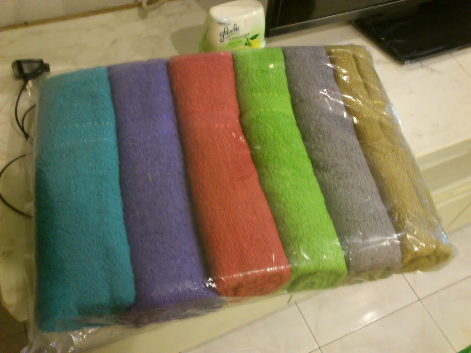 Blog Han: Rumah Kesayangan : Beli Tuala Untuk Kegunaan Tetamu