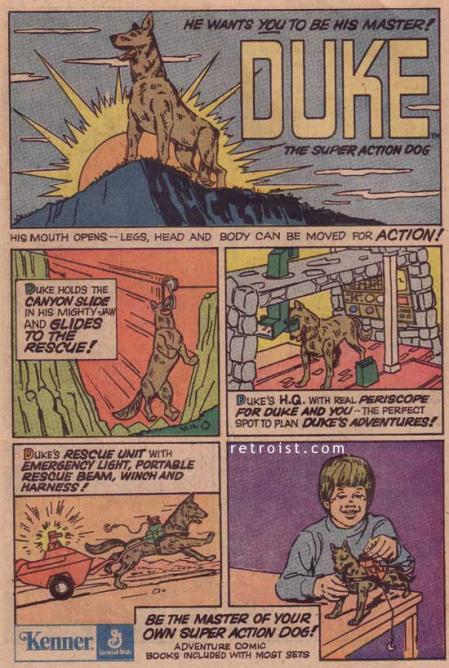 Calvin's Canadian Cave of Coolness: Duke The Super Action Dog