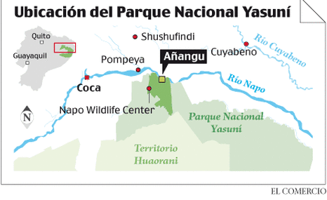 El Yasuni "Reserva Ecologica": Descripcion