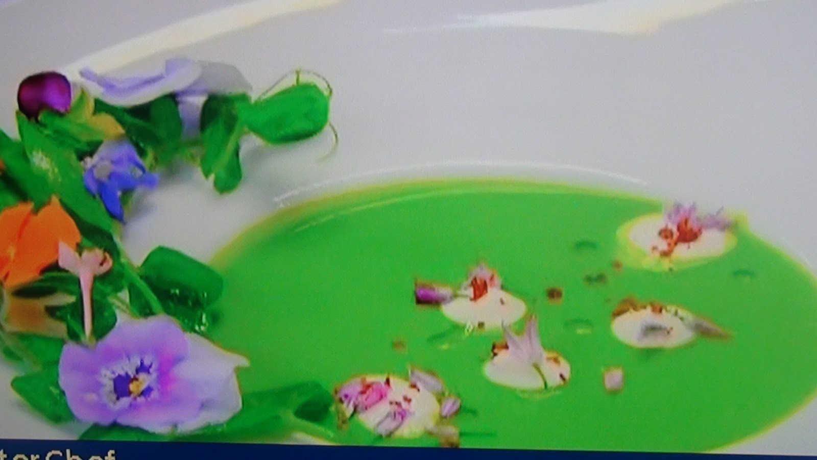 Graham Elliot Pea Soup