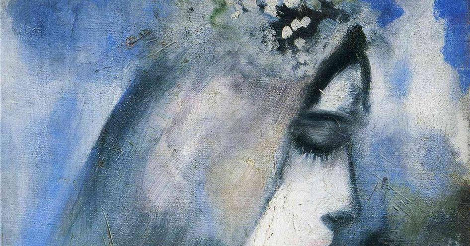 Marc Chagall--Bride with a Fan 1911