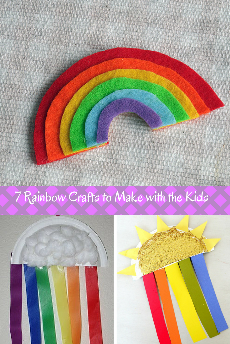 7 Rainbow Crafts to Make with the Kids
