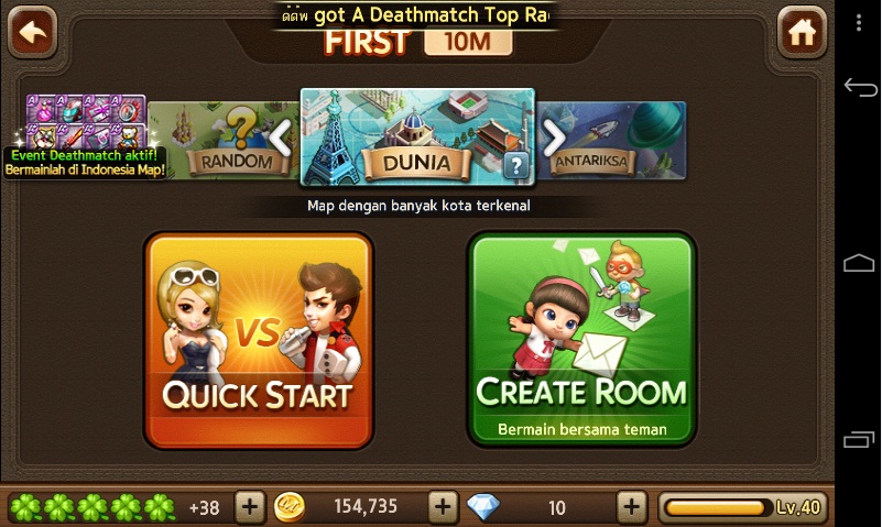 CARA BERMAIN LETS GET RICH DENGAN TEMAN LINE VERSUS / MULTIPLAYER ...