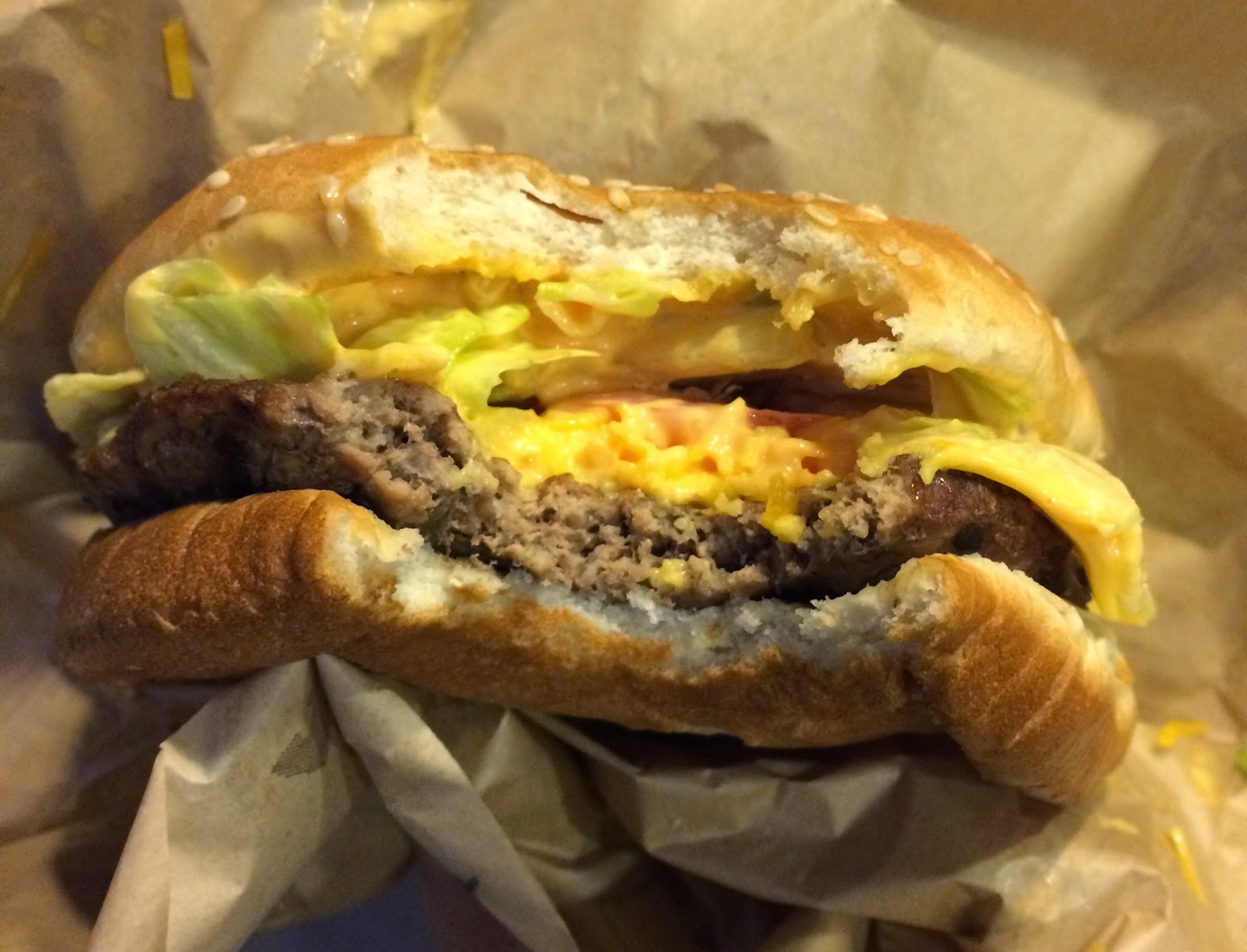 Four Cheese Whopper From Burger King / バーガーキングのフォーチーズ ワッパー ~ I'm Made ...