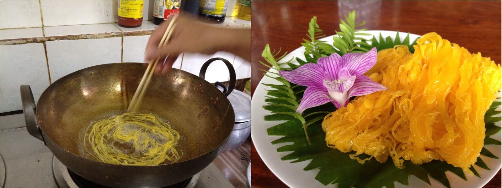 Thai Cooking with Sunshine : Foy Tong