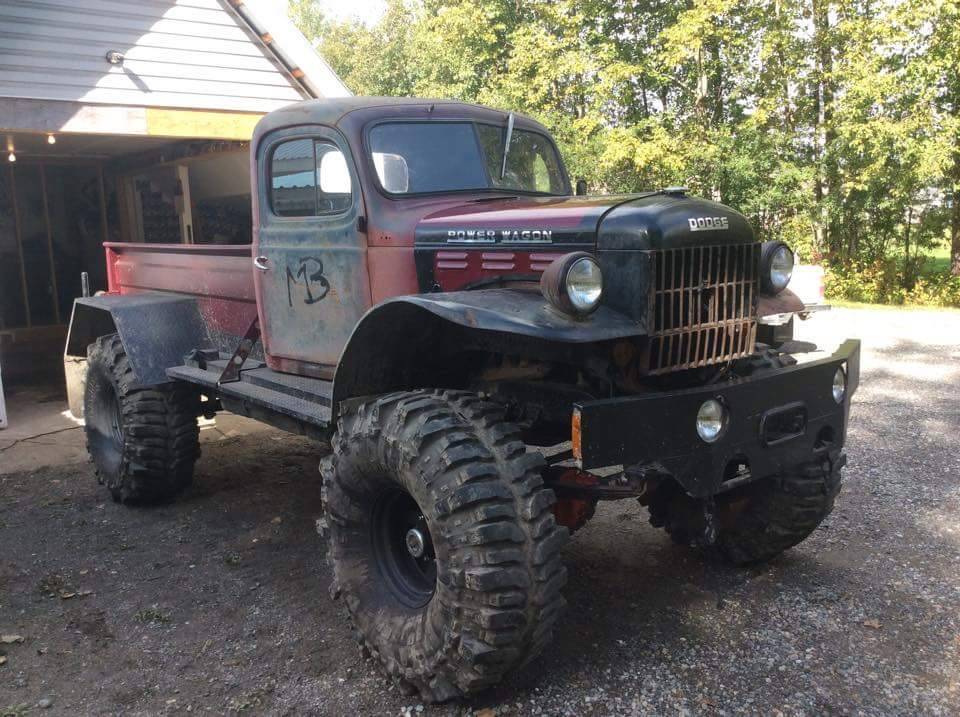 daily timewaster: Rat rod power wagon