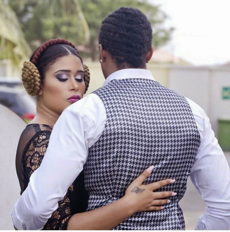 Actress Adunni Ade and Former Mr Nigeria Bryan Okwara In A Photoshoot ...