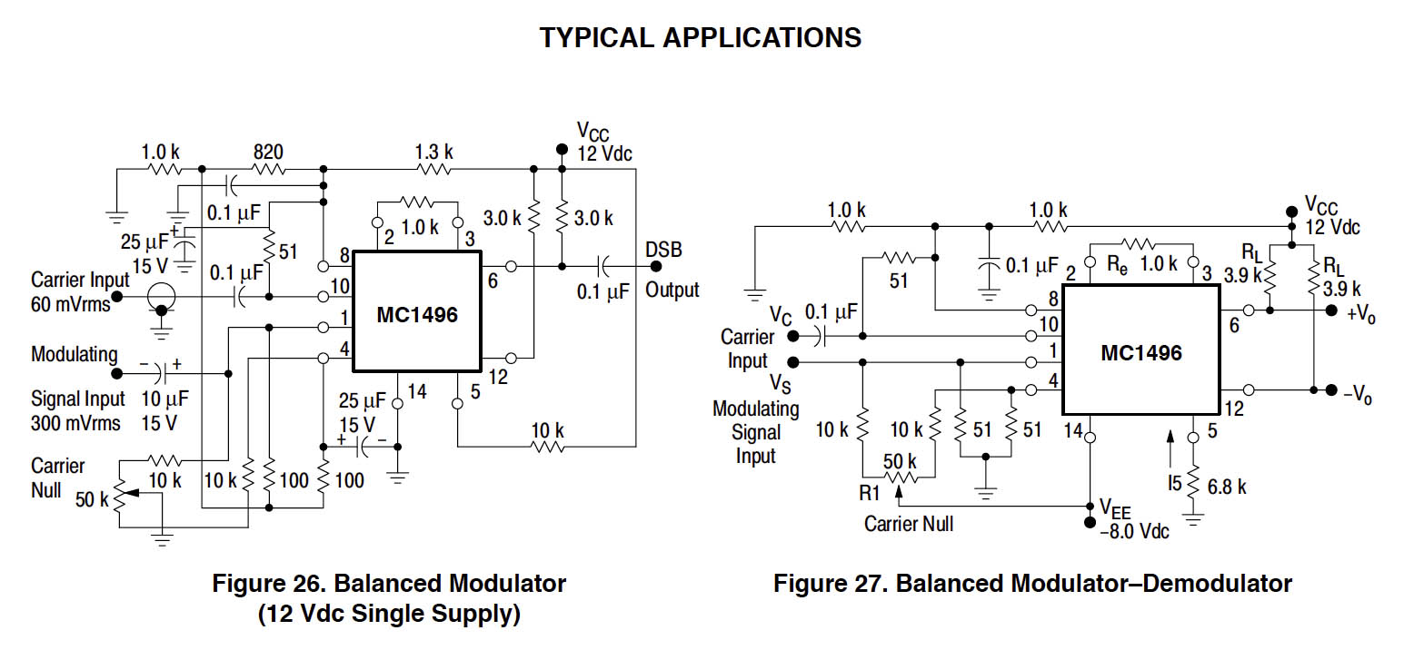 Radio Experimenter's Blog: 【部品】DBM Chip vintage, MC1496P