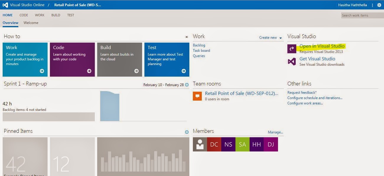 My Dev Talks: Connect Visual Studio with Visual Studio Online