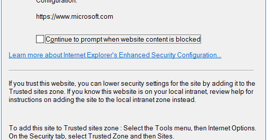 SharePoint Prerequisite installer failing "please check your internet ...