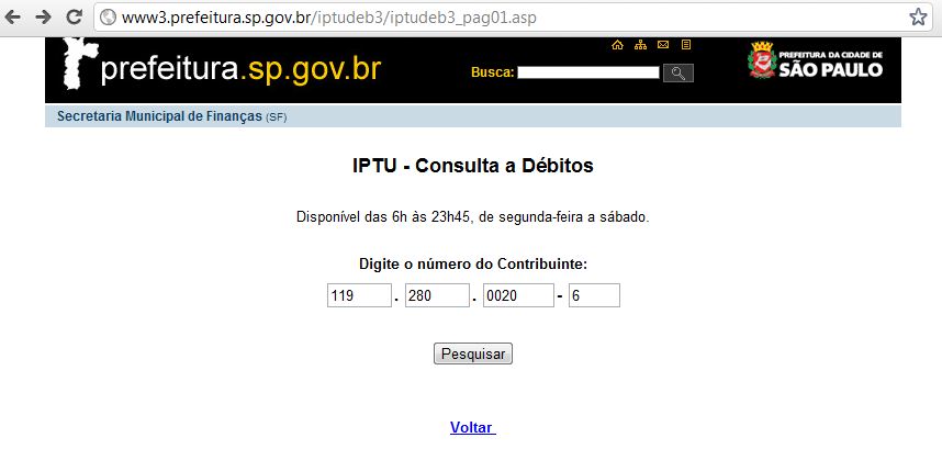 Residencial La Vita..: IPTU [EDITADO : RESPOSTA DA PDG]