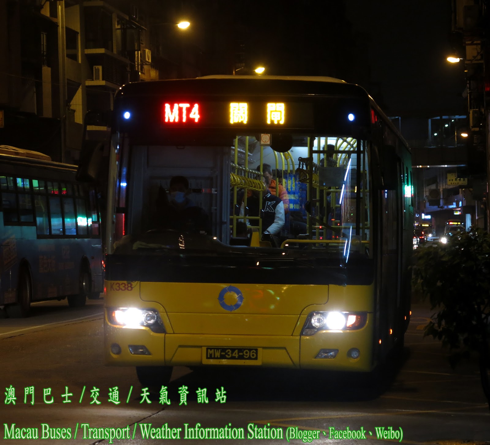 澳 門 巴 士 / 交 通 / 天 氣 資 訊 站 Macau Buses / Transport / Weather Information ...