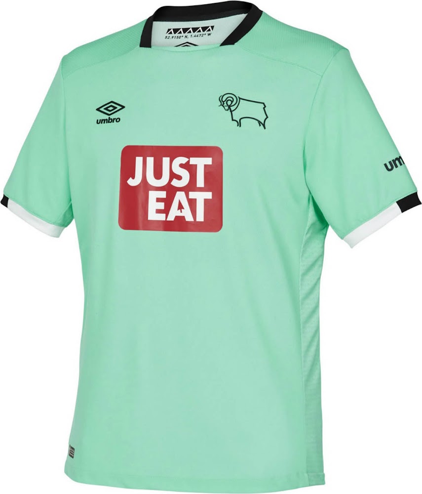 Derby County 16-17 Home, Away and Third Kits Released - Footy Headlines