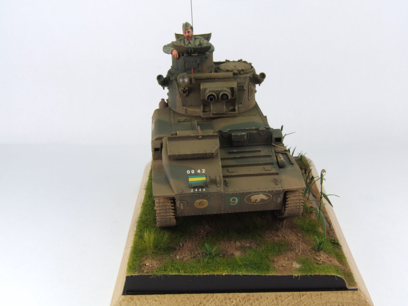 Pete's Model World : Vickers Light Tank Finished