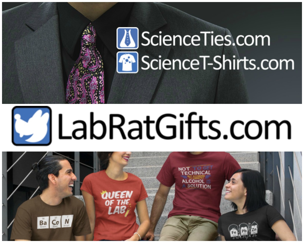 Reviews, Chews & How-Tos: Review: Lab Rat Gifts: Science Ties and ...