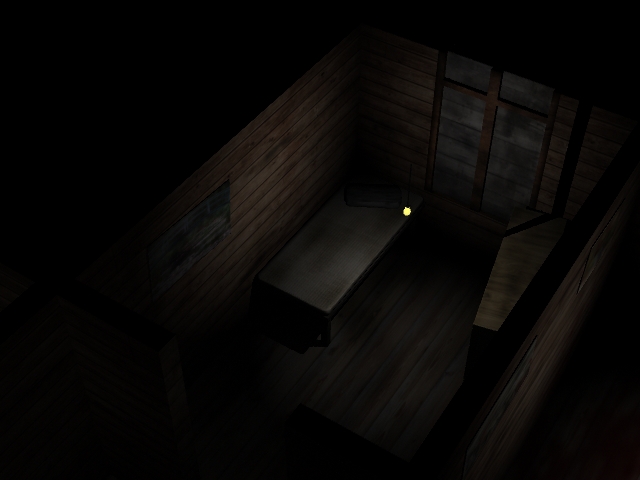 Slenderisnotscary: Personal horror interpretation (3D) - lighting