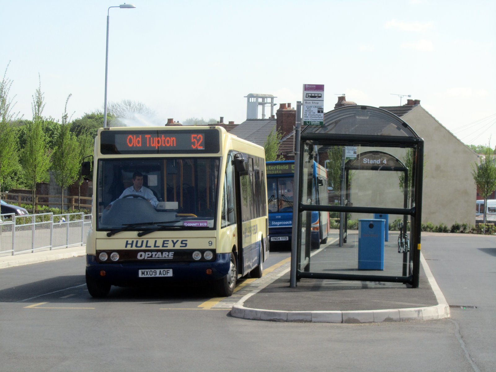 My travels with a Bus Pass: Clay Cross bus station