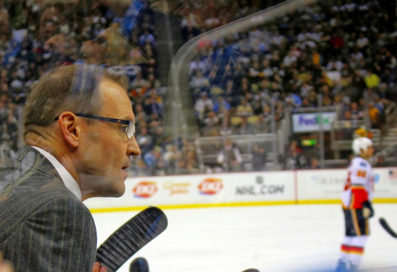 Pens Through My Lens: Pens vs Flames, December 21, 2013