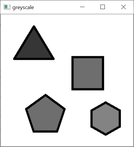 Geeky is Awesome: Recognising simple shapes with OpenCV in Python